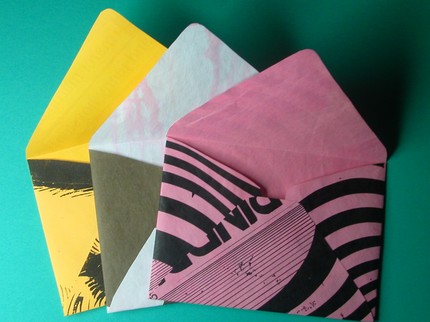Recycled Note Of The Week: Envelopalooza | 5 Minutes For Going Green